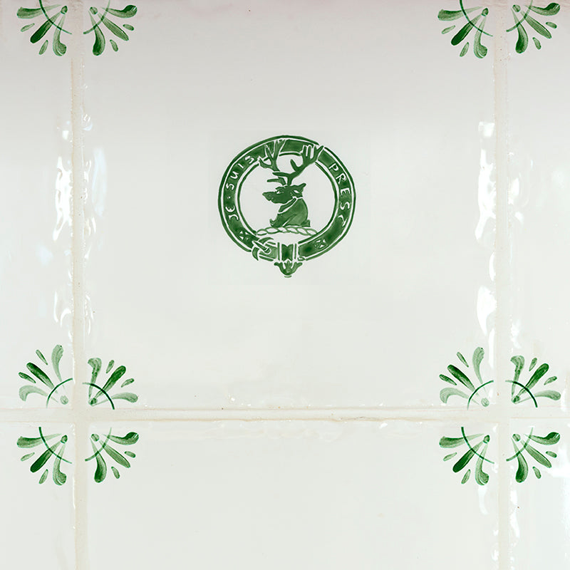 Clan Fraser Crest Delft Tile | Petra Palumbo
