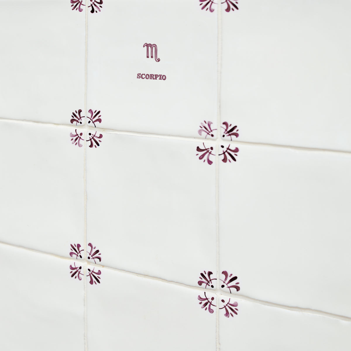 Scorpio Delft Tile | Petra Palumbo