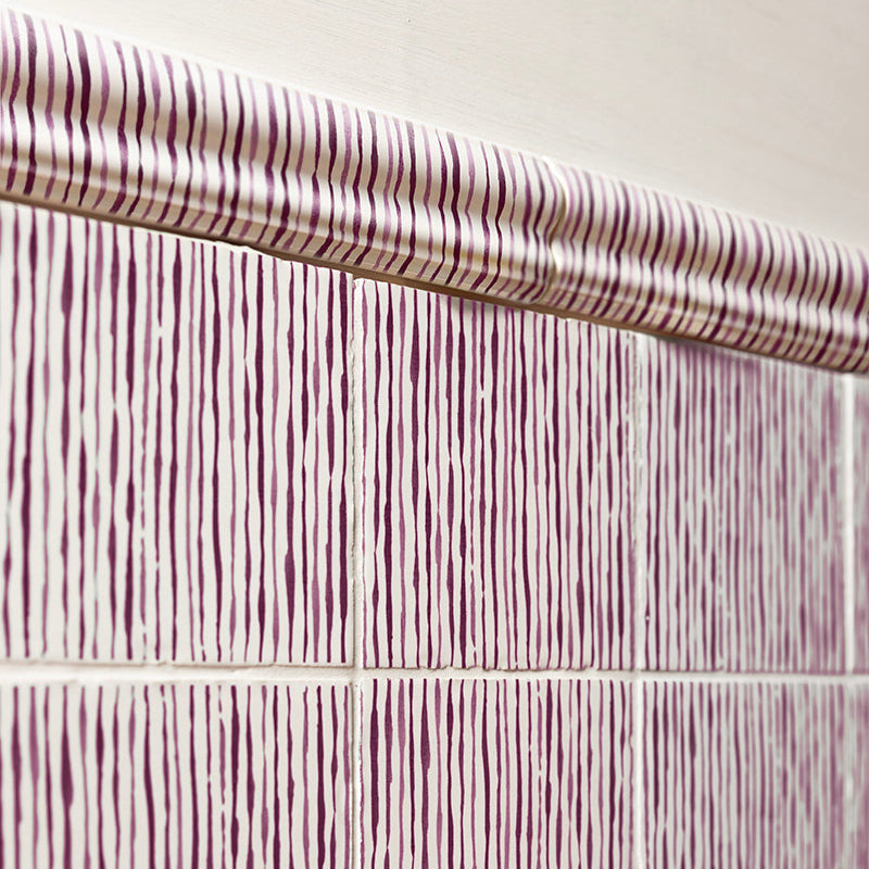 Ticking Stripe Dado Trim | Petra Palumbo