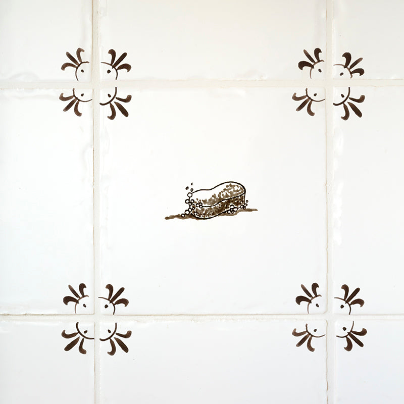 Sponge Delft Tile | Petra Palumbo