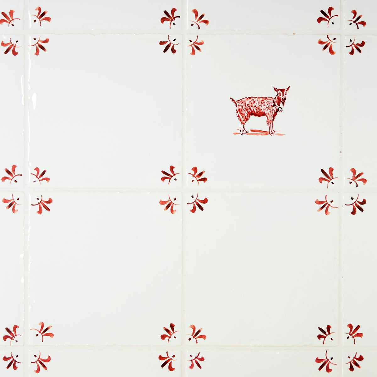 Goat Delft Tile | Petra Palumbo