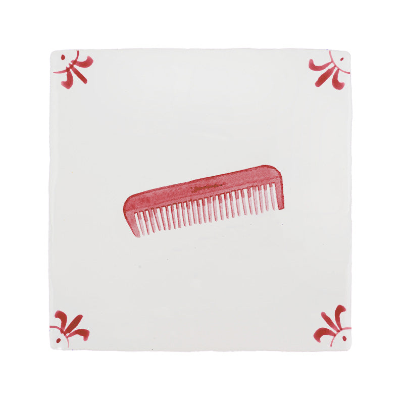 Comb Delft Tile | Petra Palumbo