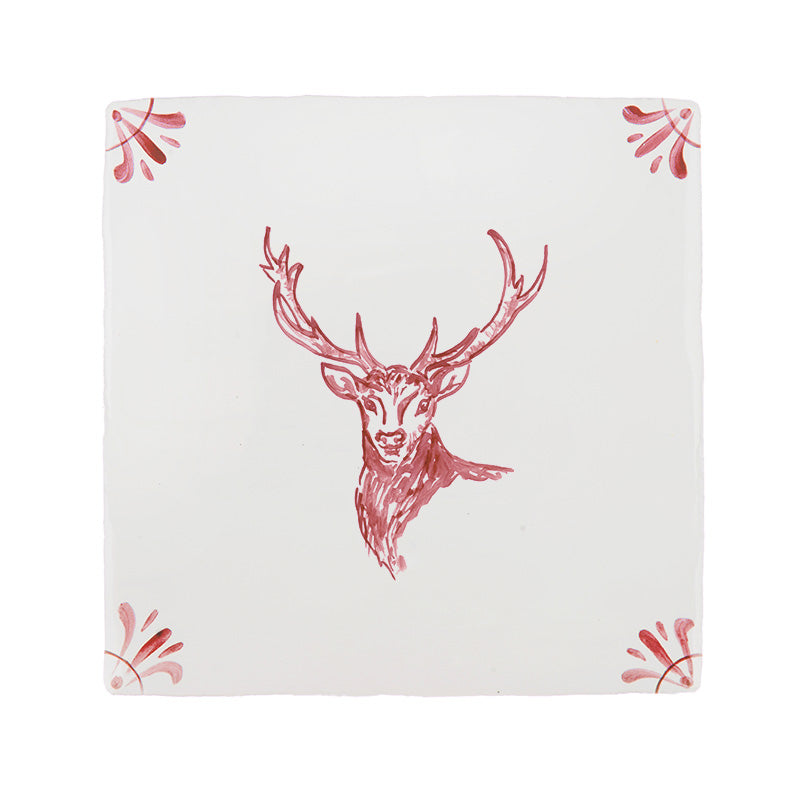 Stag Delft Tile | Petra Palumbo